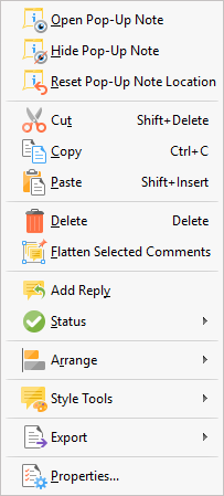 PDF-XChange Co Ltd :: Knowledge Base :: How do I edit multiple annotations simultaneously in PDF ...